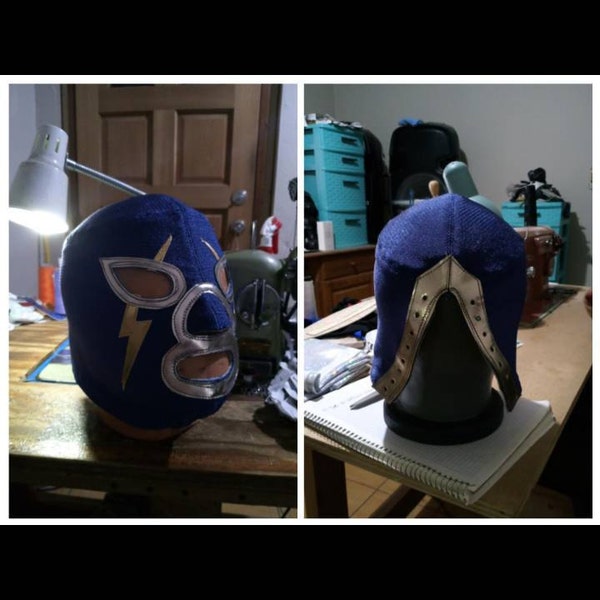 Comedian Wrestling Mask Luchador Mask Halloween Cosplay Mask Mardi Gras ...