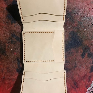 Leather Tri-fold Wallet Acrylic Template Set Leathercraft Pattern - Etsy