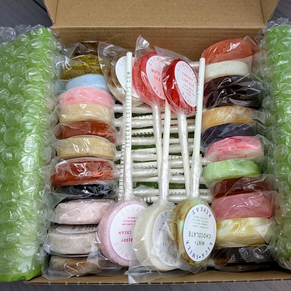 Sample Sale Lollipop Grab Box - Pick Your Size - Little Bit of ...