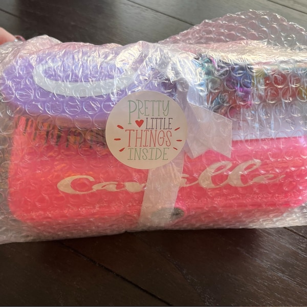Personalized Gift for Girl, Pink Caboodle Like Case ,birthday Gift for ...