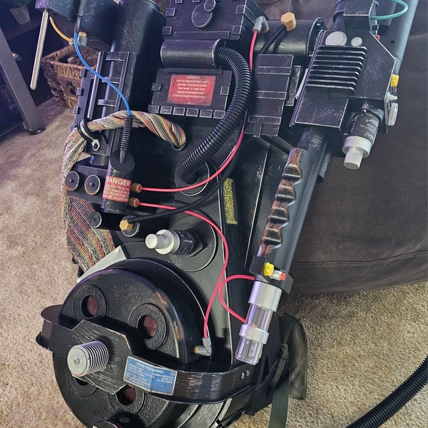 Life-size Spirit Halloween Proton Pack & Neutrona Wand Labels - Etsy