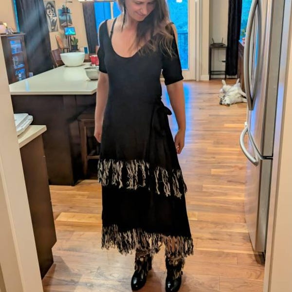 ELVEN DRESS ꧁kayame꧂ White Goddess Dress • Fairy Wedding Dress • White ...