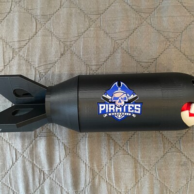 3D Printed Customizable Banzai Bullet Bill f-bomb, the Bomb, I'm the ...