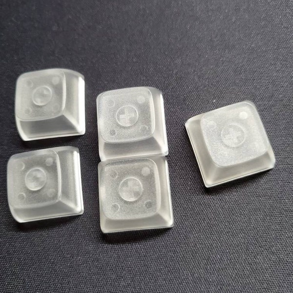 Red Clear Keycaps Transparent Keycaps Backlit Keycaps Cherry Keycaps ...