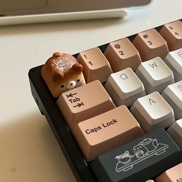 Grapes Jelly Cat Artisan Keycap - Kawaii Cat - Artisan Key Cap - Cute ...