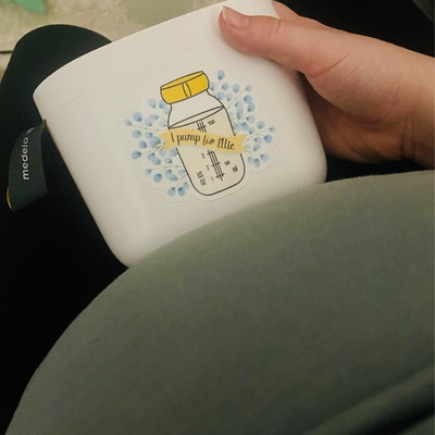 Personalized Breastfeeding Sticker, Breastmilk Sticker, Pumping Mom ...