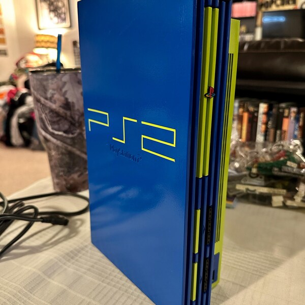 Nintendo Gamecube Forest Green and Light Blue authentic Item Hand ...