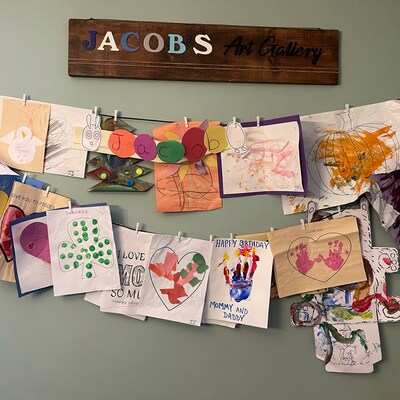 Kids Art Display Look What I Made Sign Kids Art Display - Etsy