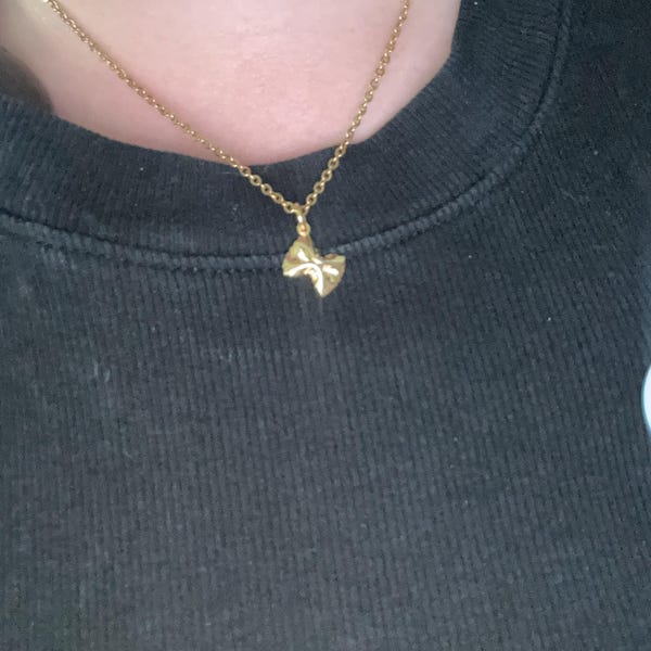 Human Heart Necklace, Silver Realistic Human Heart Charm on a Silver ...