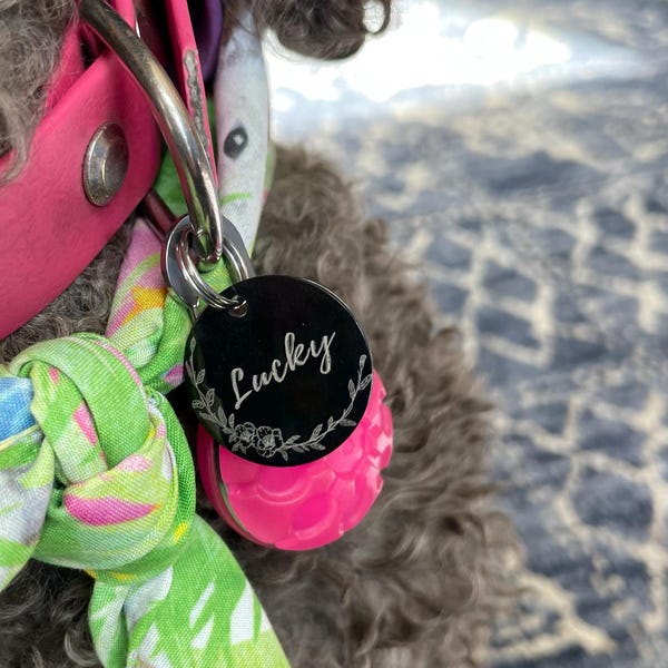 Custom Dog Tag Personalized Dog Name Tag ID Cat Collar Tag Customized ...