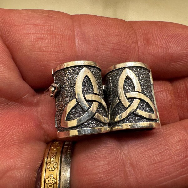 Sterling Silver Beard Beads Hair Beads Beard Jewelry Beard Accessories ...