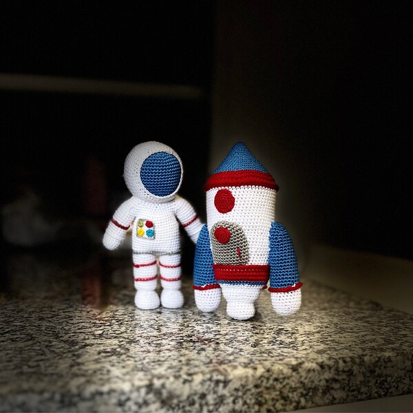 Amigurumi Rocket Ship | CROCHET PATTERN ONLY | Rocket Ship, Space ...