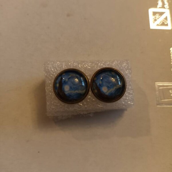 Blue Galaxy Ring, Solar System Ring, Planet Ring,universe Ring ...