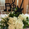 Singing Centerpiece Sticks for Music Party, Music Notes and Microphone ...