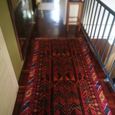 Hand-woven Jute Rug 8x10 Ft Diamond Pattern Natural Fiber Living Room ...