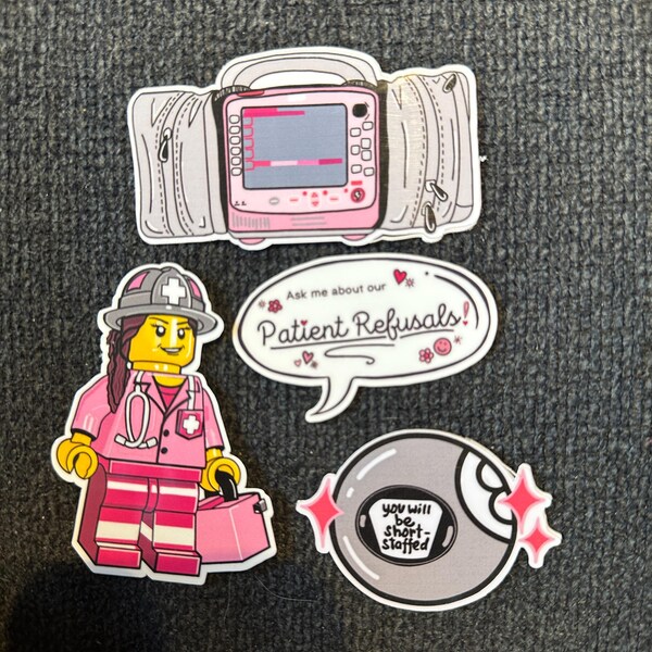 Dispatcher Sticker Set Pink - Etsy