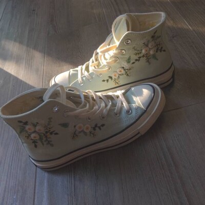 Embroidered Converse/ Converse Custom Constellation Embroidery ...