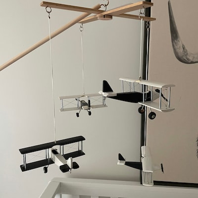 Airplane Mobile 4 Different Hanging Planes Albatros - Etsy
