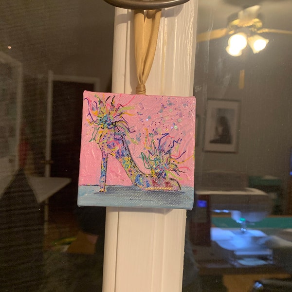 Crawfish Original Painting/acrylic Mixed Media /louisiana Decor ...