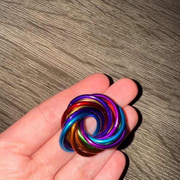 Mobii® STAINLESS STEEL: Stress Ball, Stim Fidget Ball Desk Toy - Etsy