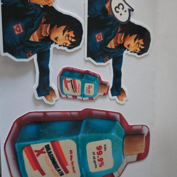 The Mouth Wash… Sticker | Mouthwashing Game | Curly - Etsy