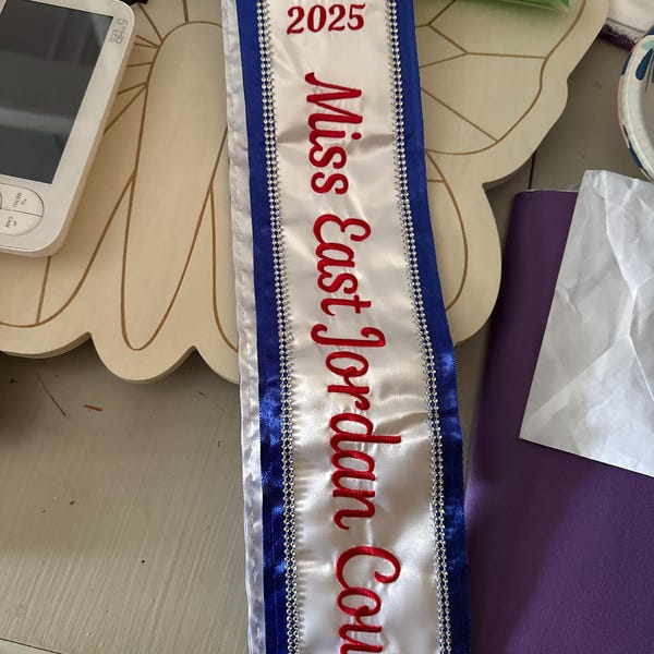 Personalized Sash Graduation Stoles Customized Graduation Sash Custom Graduation Sash Custom ...