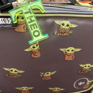 Kids Backpack Tag With Tassel, Personalized Custom Name Tag, Kids ...