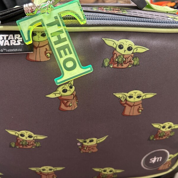 Kids Backpack Tag With Tassel, Personalized Custom Name Tag, Kids ...