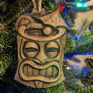 Tiki Ornament - Etsy