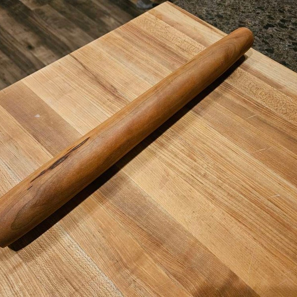 Modern Rustic Wood Rolling Pin - Etsy