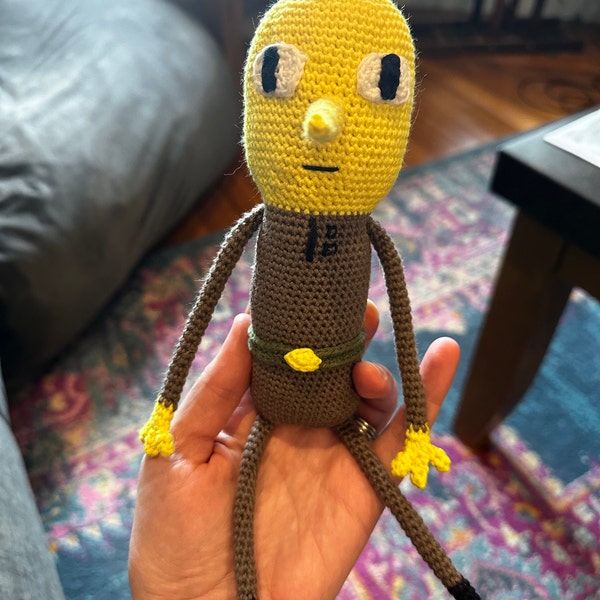 Crochet Pattern Lemongrab Inspired Plushy - Etsy