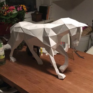 Hand Low Poly Pdf 3D Papercraft Template, Low Poly DIY Paper Sculpture ...