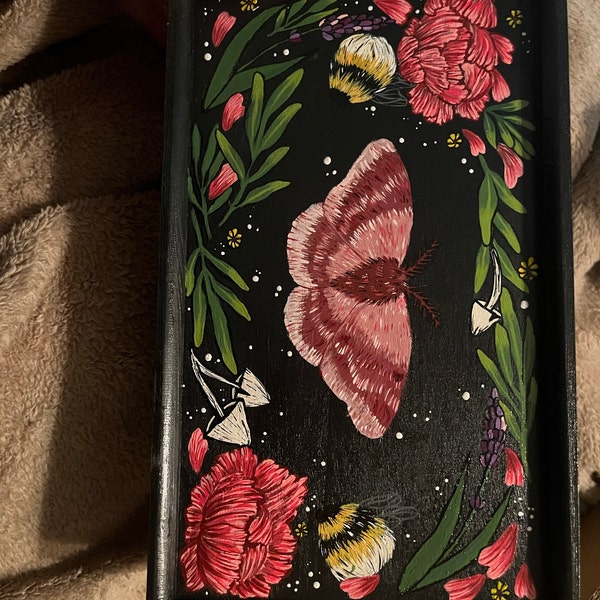 Custom Hand Painted Doc Martens • Cottage Core Boots • Magical Boots ...