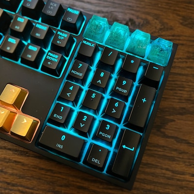 Ocean Kirby 1 Artisan Keycap Dark Blue Summer Beach Keycaps - Etsy