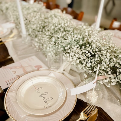 Vintage China Paper Plate Collection. White and Gold or Silver Paper ...