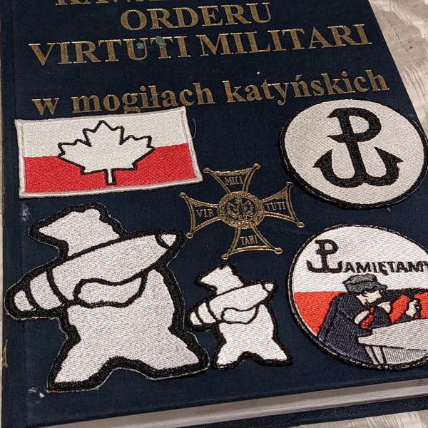 Silisian Polish Coat of Arms Embroidery Patch | 4” X 3.5”| Velcro/iron ...