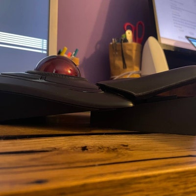 Armrest Add on With Storage Fitting Logitech MX Ergo 40 Degree Stand ...