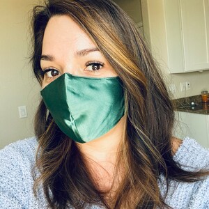 Silk Face Mask,wedding Face Mask,washable,bridesmaid Proposal,bridal ...