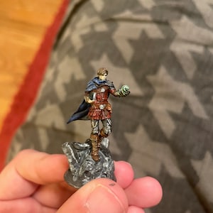 Elf Mage Miniature Wizard Mini Sorcerer Dungeons and Dragons - Etsy