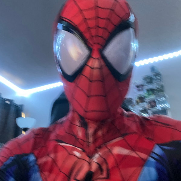 Spider Man 2 Black Mask, Amazing Spider Man, Cosplay, Halloween Gift ...