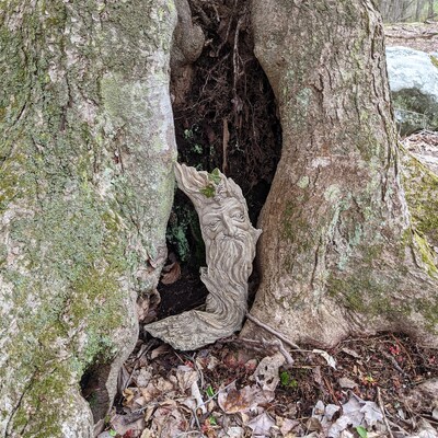 Lord of the Wood Greenman Statue Celtic Pagan Wicca Tree Spirit Fantasy ...