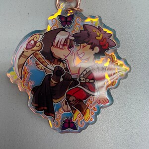 Thanzag Zagthan Zagreus Thanatos Keychain Charm Hades Game - Etsy