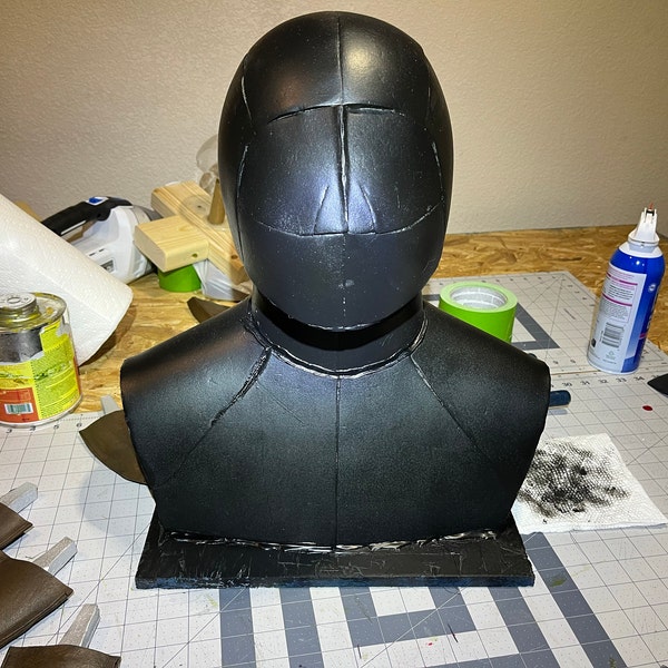 DIY Mannequin Bust Head EVA Foam Template - Etsy