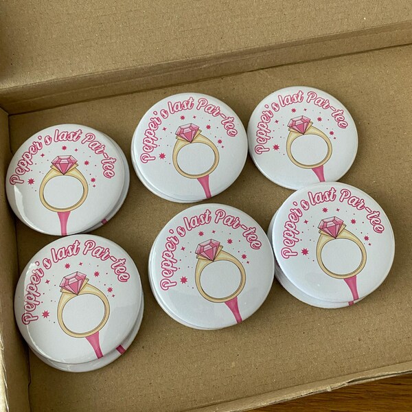 Personalised Hen Party Badges. Photo Badges, 58mm, Hen Do Badge, Hen ...
