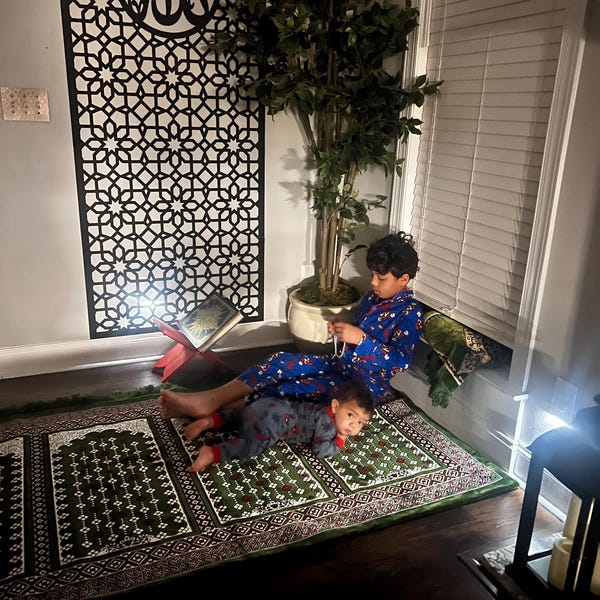 Wooden Mihrab With LED Light – Islamic Wall Art Decor for Prayer Corner ...