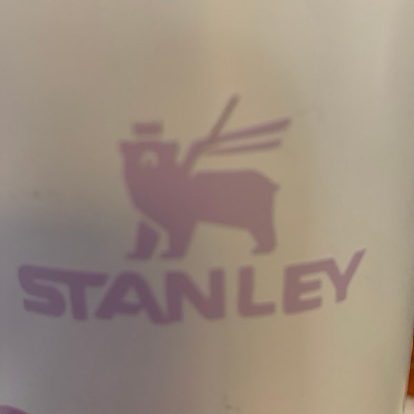 Stanley Inspired Logo Vinyl Sticker! - Etsy