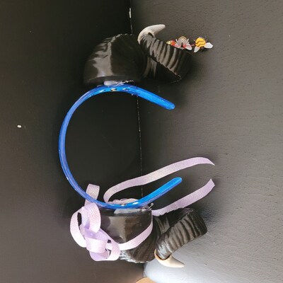 Small Curled Jester Style Horns - Etsy