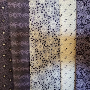 Super Bloom Fabric Andover Fabric Half Yard Clover Flowers Cream off ...