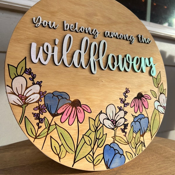 SVG Engraved Sunflower Floral Laser Cut File, Flower Digital Download ...