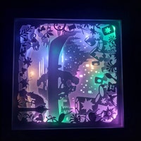 Tangled Rapunzel Shadow Box - Etsy UK